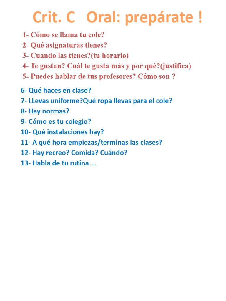 9 Crit C Oral School Preparate Slide.pptx (1) | PDF