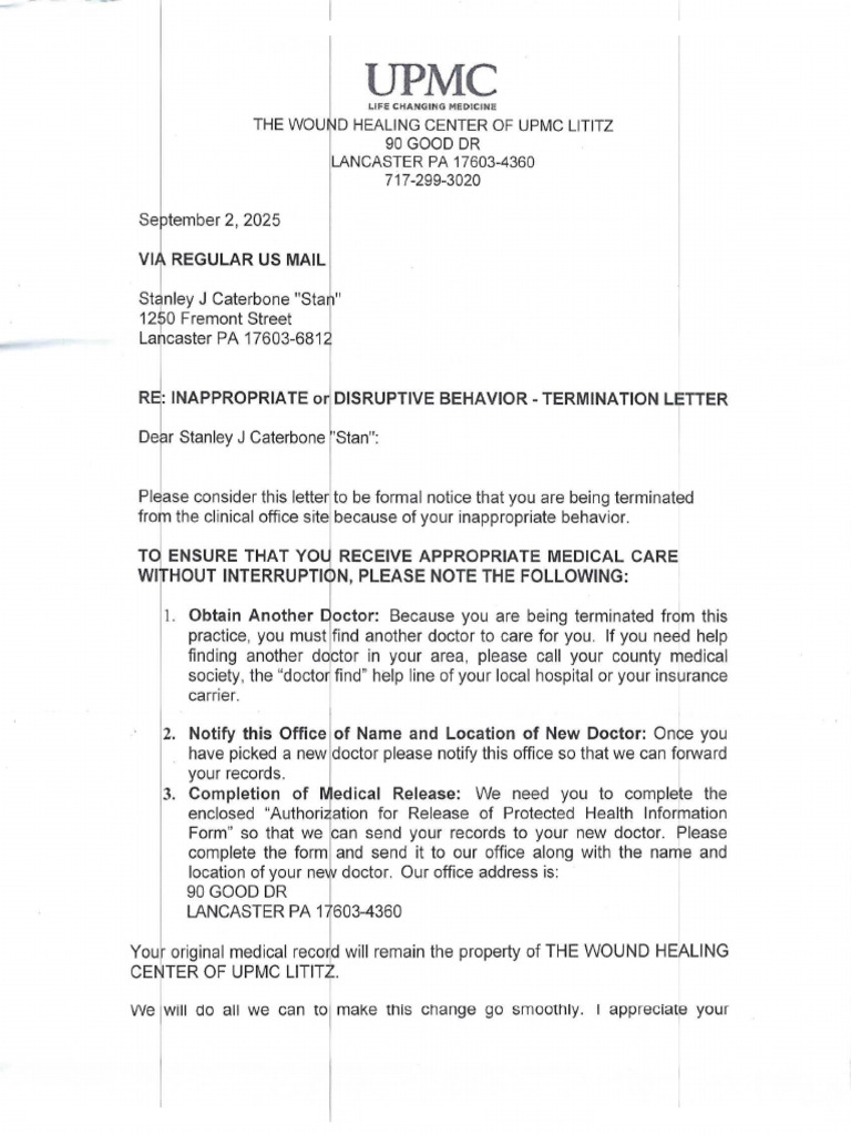 Print File For Thursday September 11th, 2025 - UPMC Form - PA Judicial ...