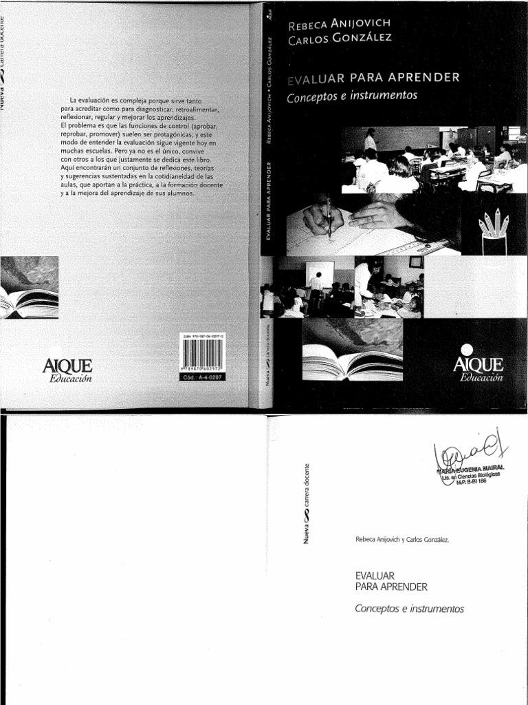 Evaluar para Aprender | PDF