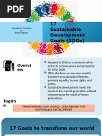 Free SDGs PowerPoint Template | PDF