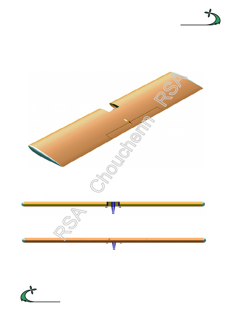 Empennage Horizontal : Éléments et Assemblage | PDF | Avion | Aérospatiale