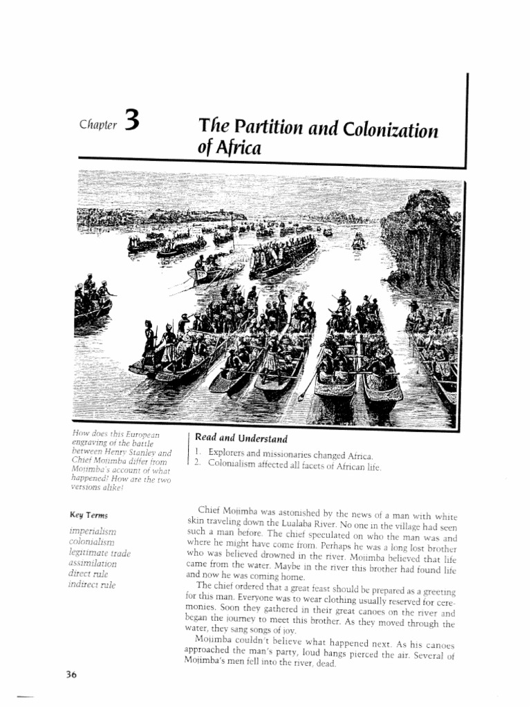 Partition and Colonization of Africa | PDF