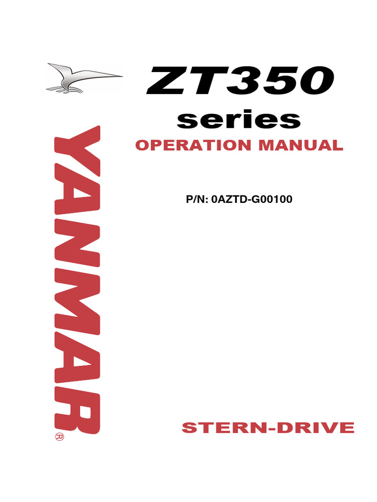 Zt350 Om English | PDF | Corrosion | Anode