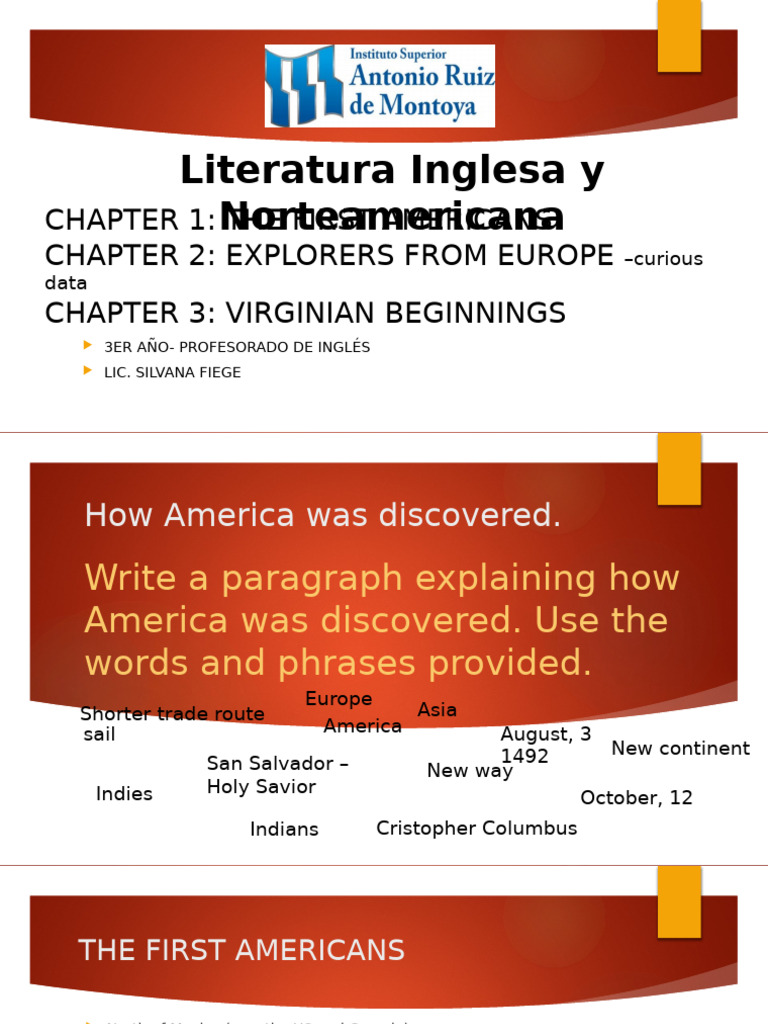 Discovery of America and Early Tribes | PDF | Jamestown, Virginia ...