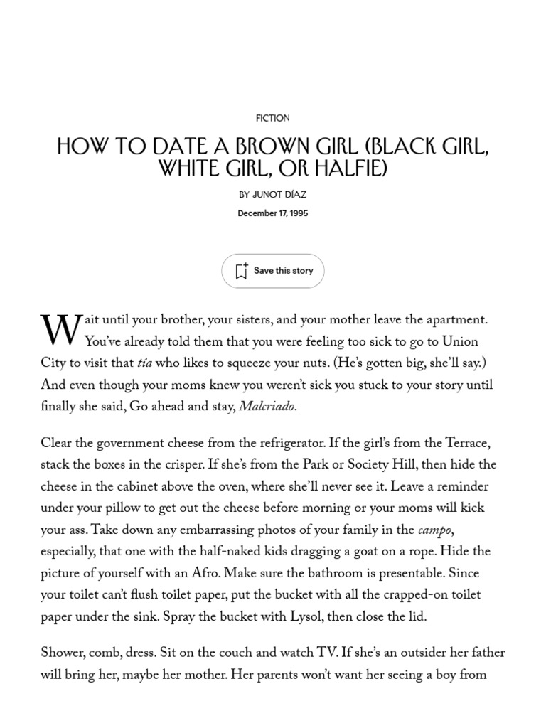 Dating Dynamics in Urban Culture | PDF