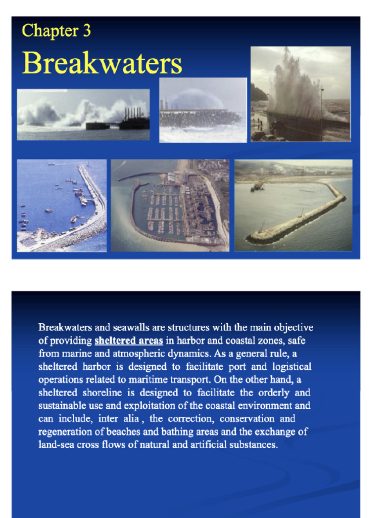 Chp3 Breakwaters | PDF