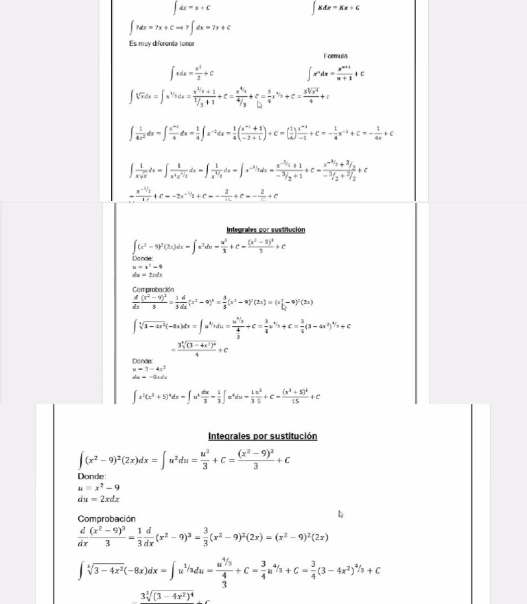 Integrales 2 | PDF