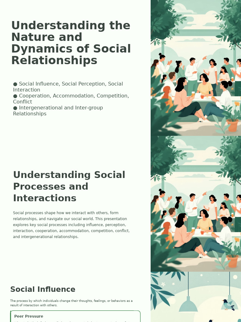 Dynamics of Social Relationships Explained | PDF | Attitude (Psychology ...