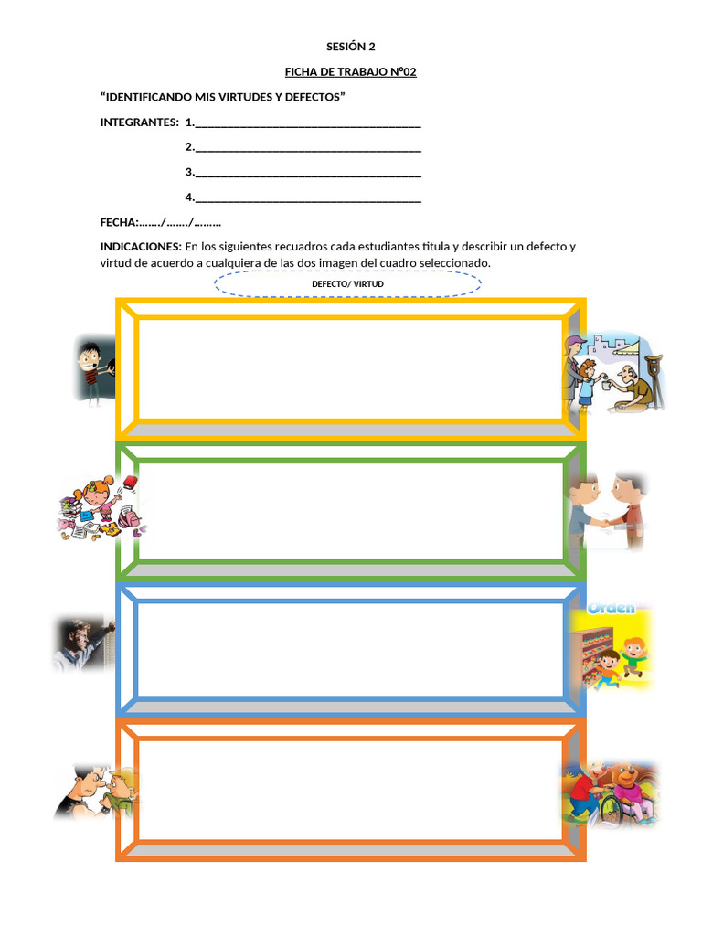 Ficha de Trabajo S 2 | PDF