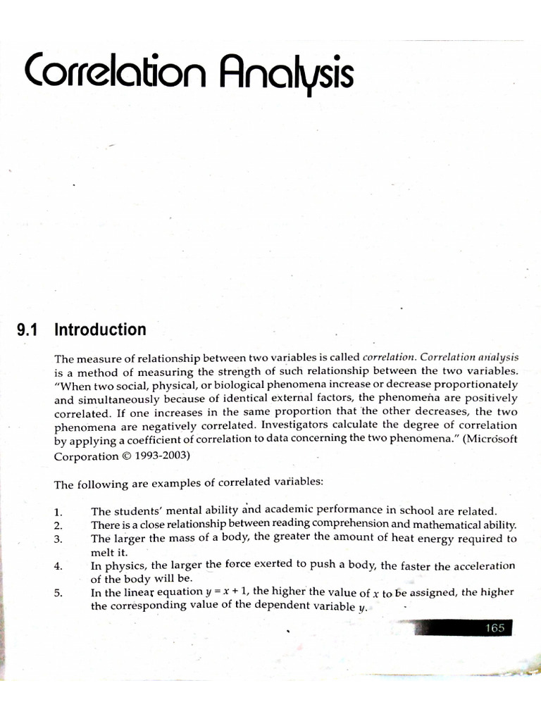 Regression and Correlation | PDF