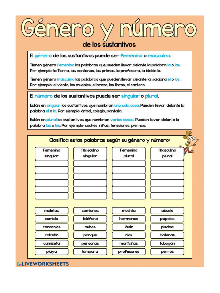 Genero y Numero | PDF