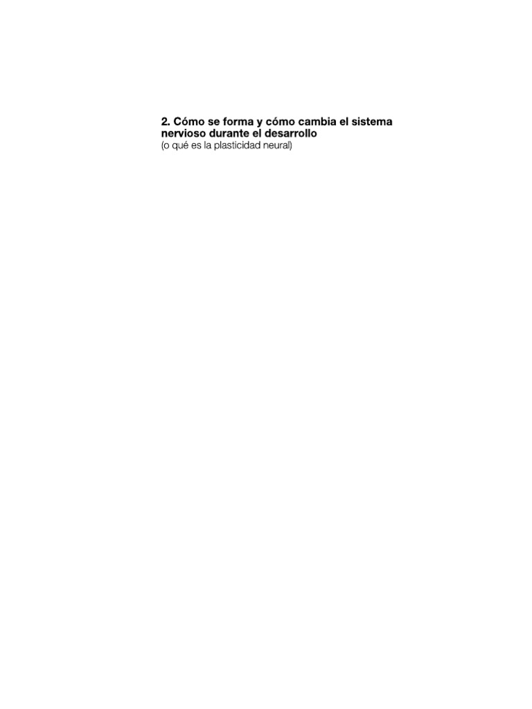 OBLIGATORIA Lipina 2020 (Capítulos 2 y 3 de Pobre Cerebro) | PDF