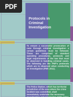PNP Criminal Investigation Flowchart | PDF | Crime Scene | Crimes