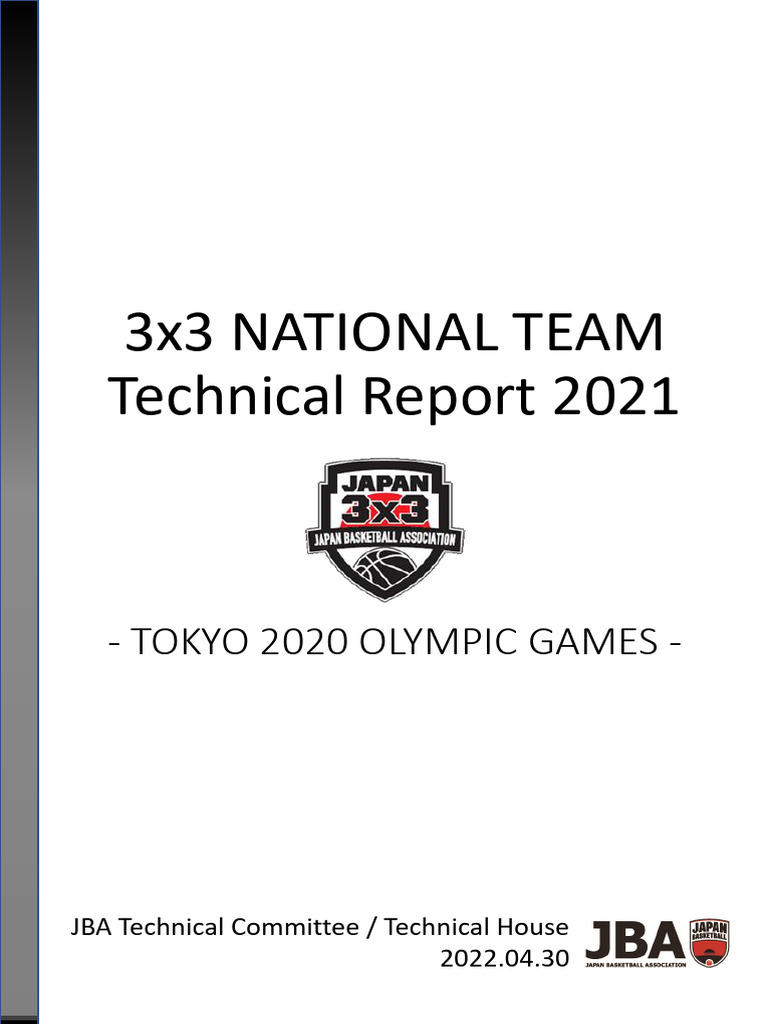 Technical Report 3x3 0601 | PDF