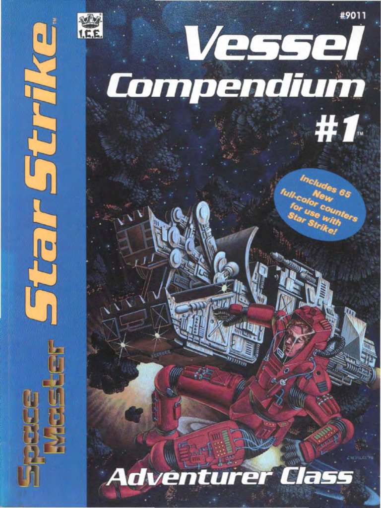 Spacemaster - Iron Crown Enterprises - Sourcebook - Vessel Compendium 1 | PDF