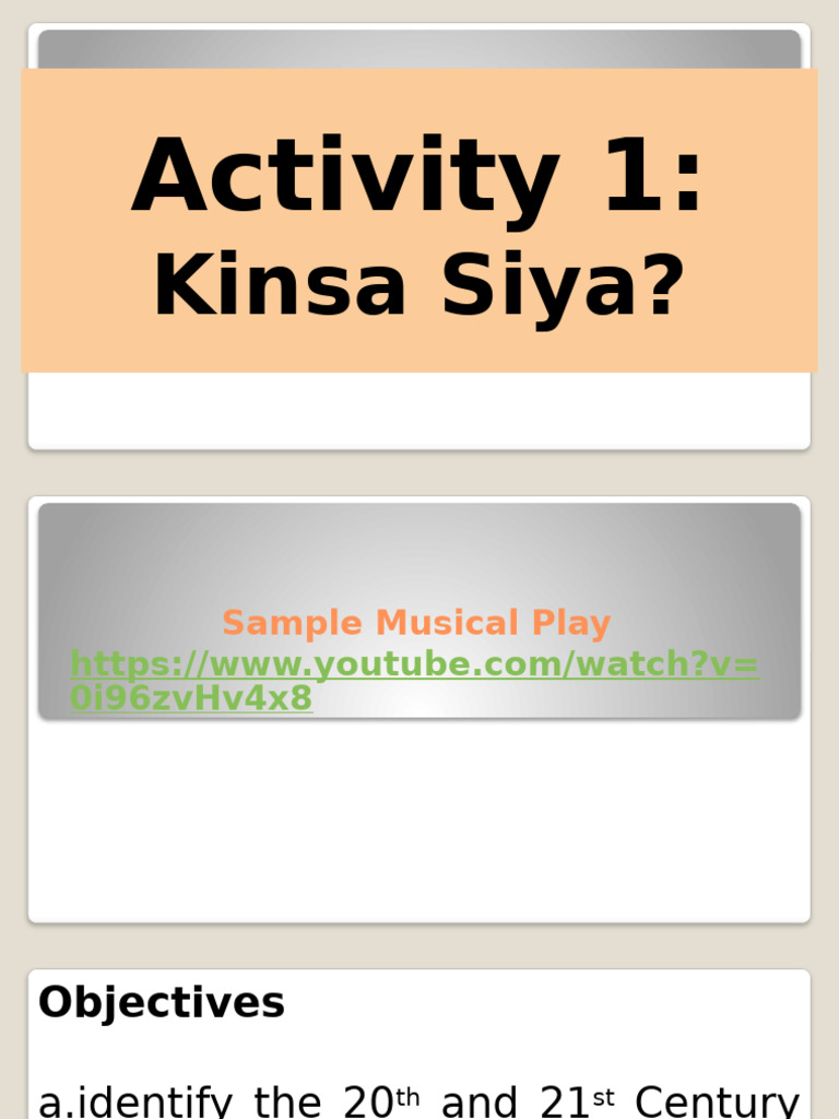 Philippine Musical Plays Overview | PDF | Philippines