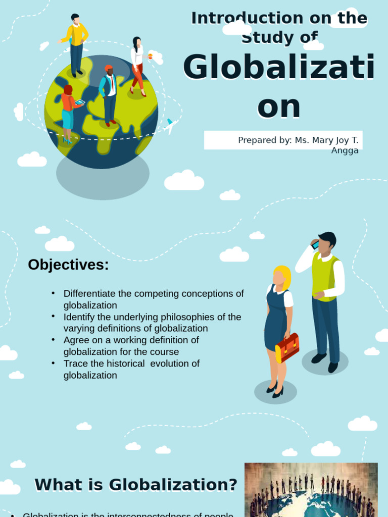Intro On The Study of Globallization | PDF | Globalization | Liberal ...