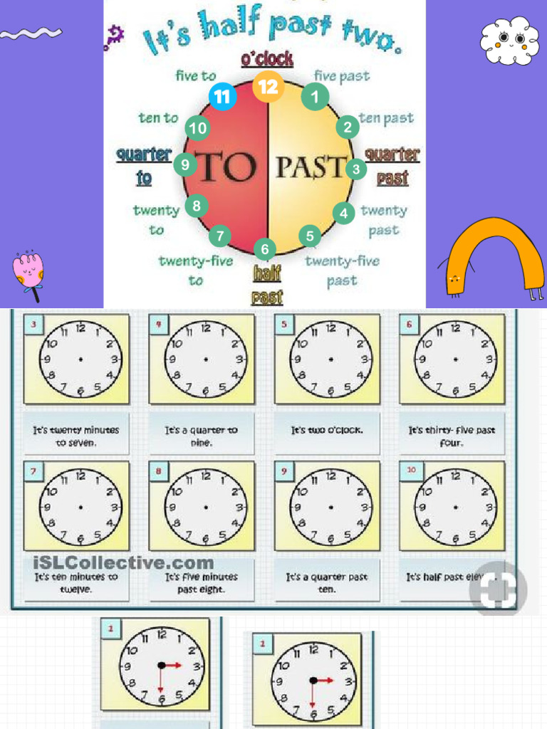 Time, Daily Routines | PDF