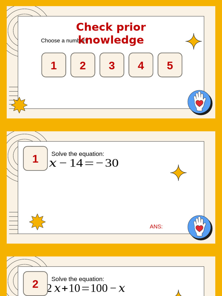 4 1 Constructing And Solving Equations Pdf