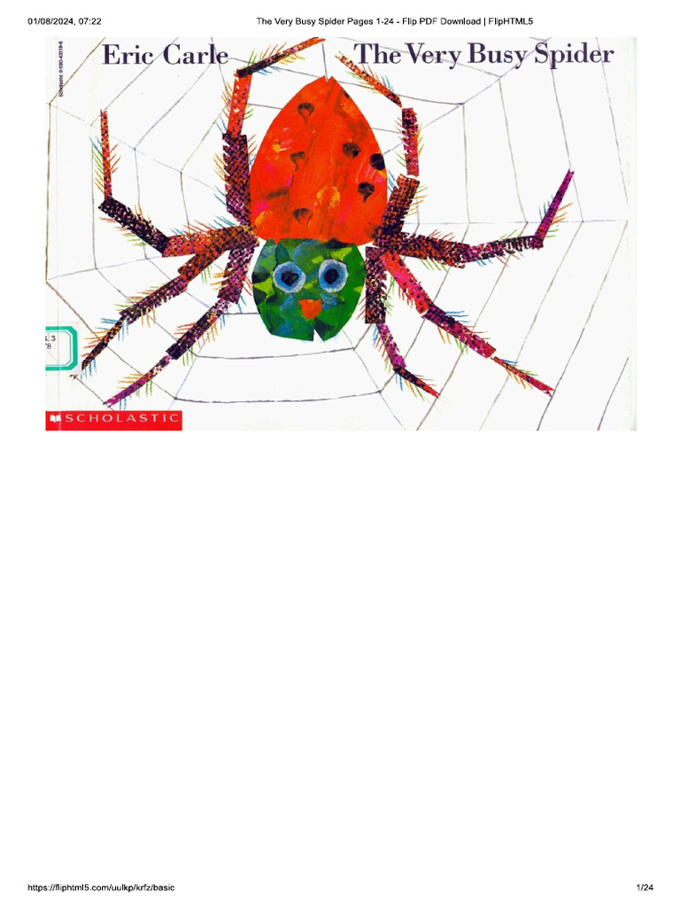 The Very Busy Spider | PDF