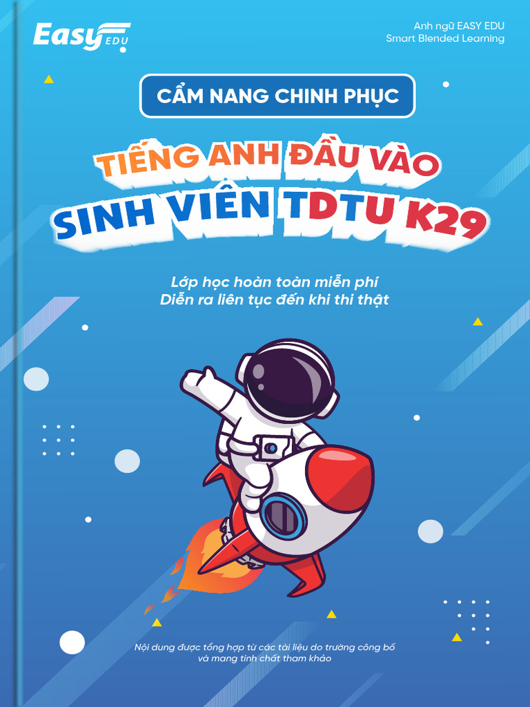 Cam Nang Tadv Tdtu k29 2025 | PDF