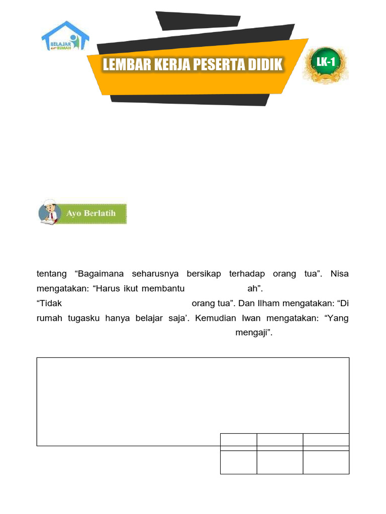 LKPD KLS 5 PELAJARAN 3-converted | PDF