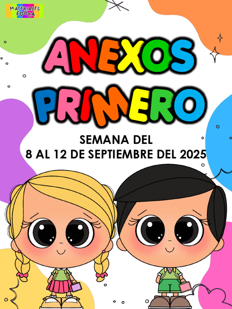 Anexos Sem2 1° | PDF | Escritura | Comunicación humana