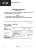 List of Requirements Application Form For Commission in The Reserve ...