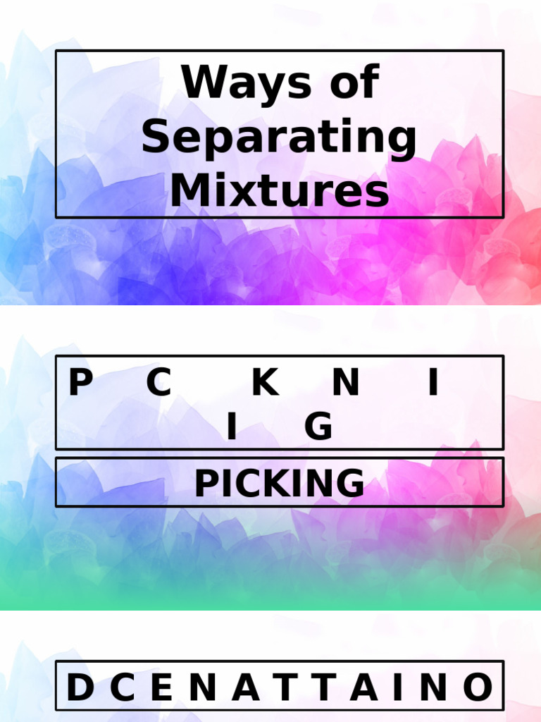 Benefits of Sieving - Science 6 | PDF