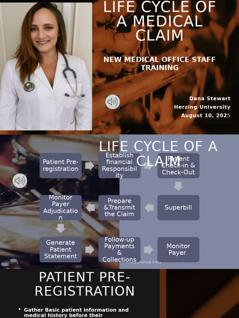 Medical Claim Life Cycle Training Guide | PDF | Service Industries ...
