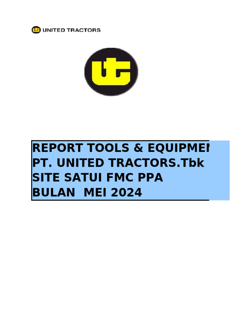 Form Stock Position Tools & Equipment UT FMC PPA SATUI | PDF | Pressure ...