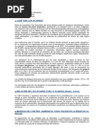 Ácaros del polvo: Dermatophagoides y Euroglyphus | PDF | Alergia