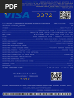 VISA Error Codes Reference Guide | PDF | Input/Output | Travel Visa