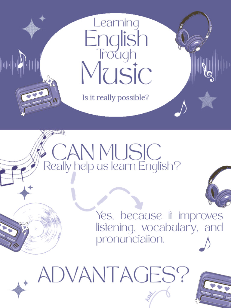 Learn English Through Music Benefits | PDF
