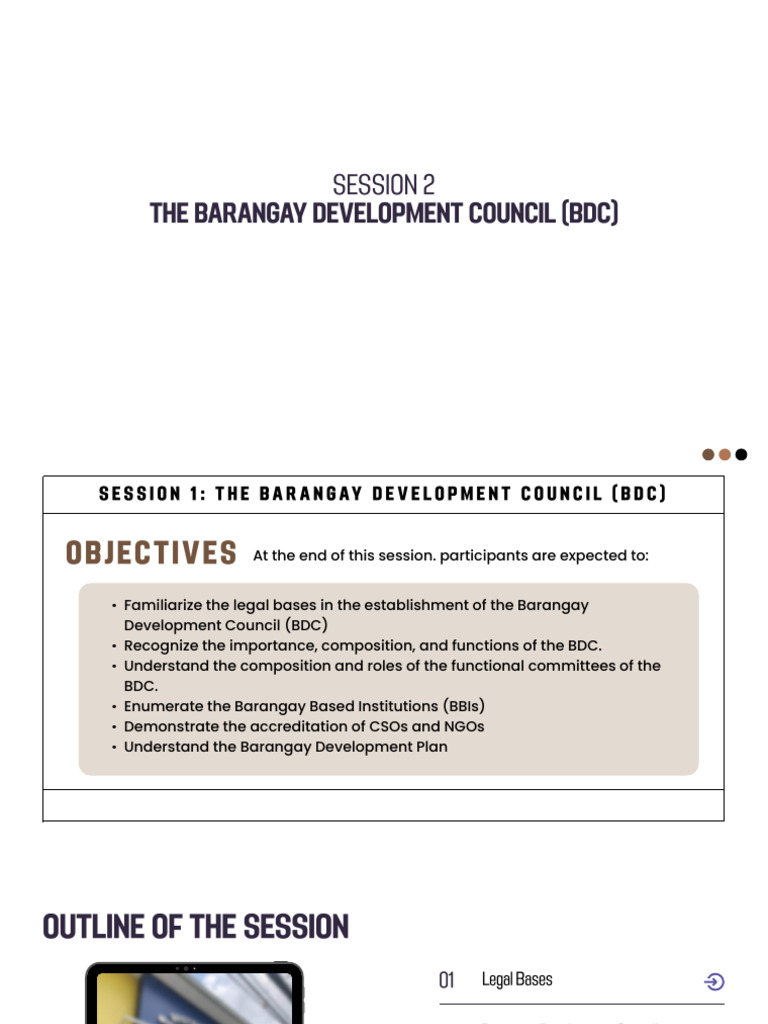 (Module 2) Barangay Development Council | PDF | Natural Environment