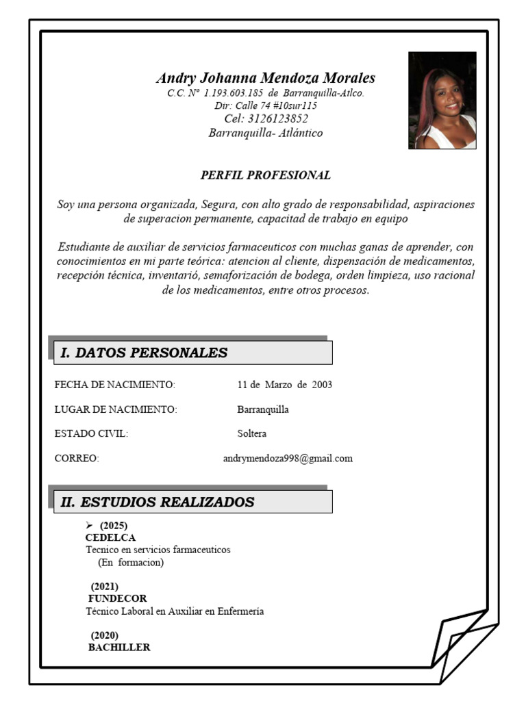 Andry Mendoza M | PDF