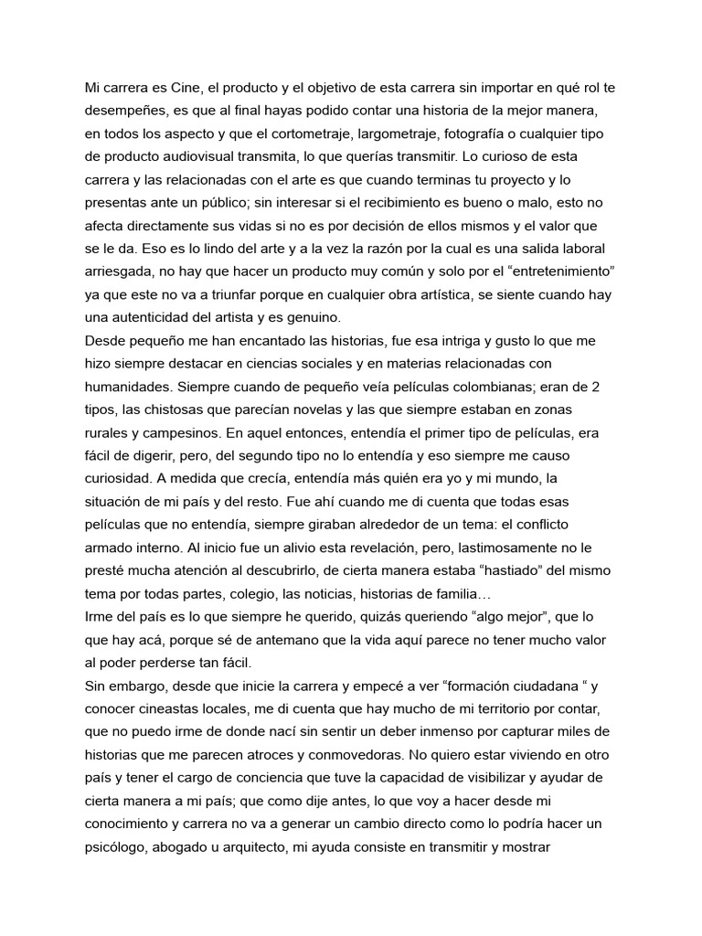 Texto Reflexivo FC3 | PDF