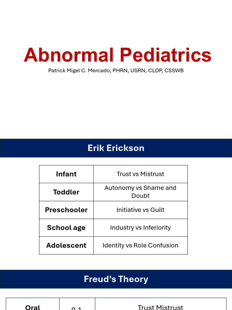 Pediatric Disorders and Management Guide | PDF | Congenital Heart ...