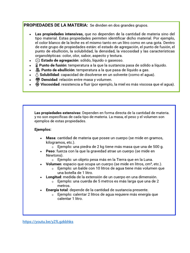 Propiedades de La Materia | PDF | Líquidos | Agua