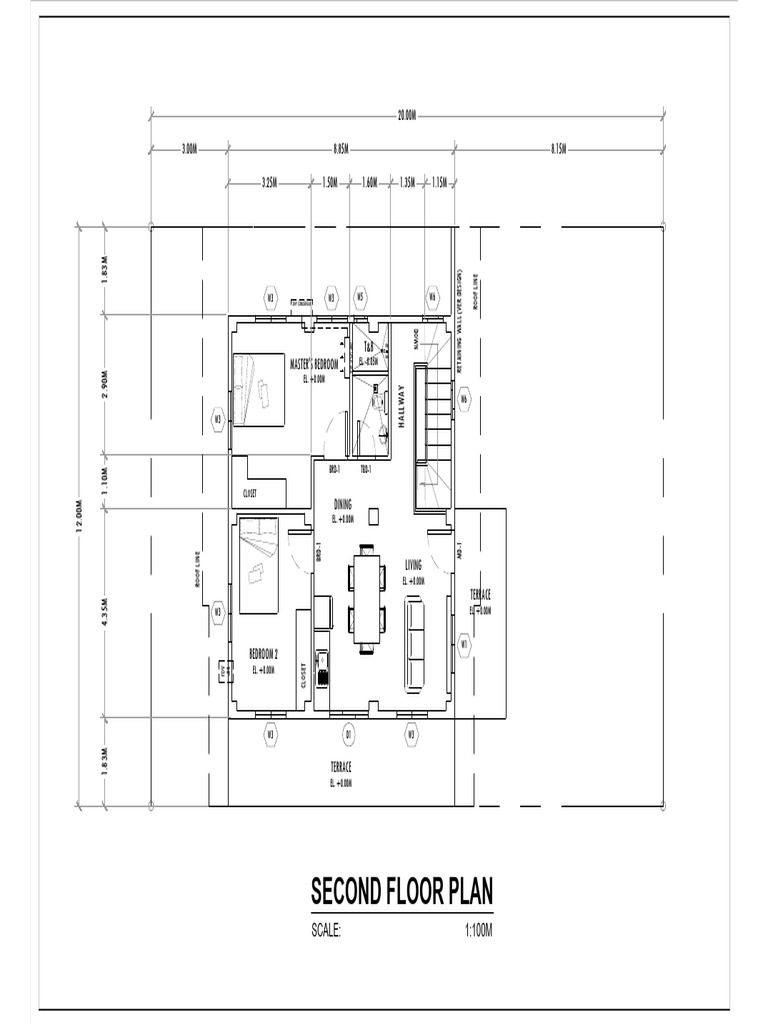 002 Two Storey Residential Template 2013 130sqm-Layout1.Pdffro2 | PDF ...