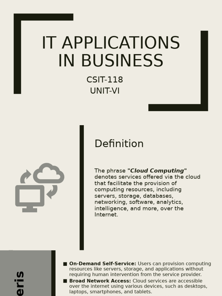 Cloud Computing Applications in Business | PDF | Cloud Computing ...