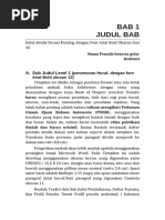 Template Buku Ukuran UNESCO | PDF
