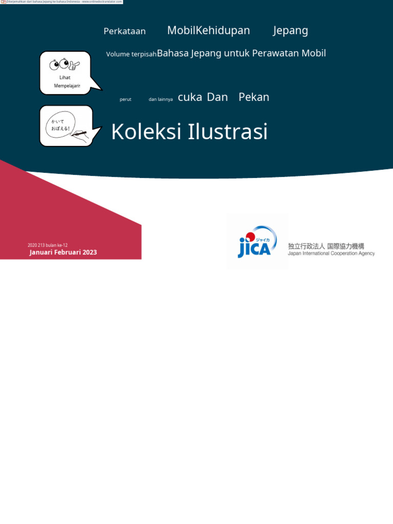 Modul Jidousha Seibi untuk Pemula | PDF