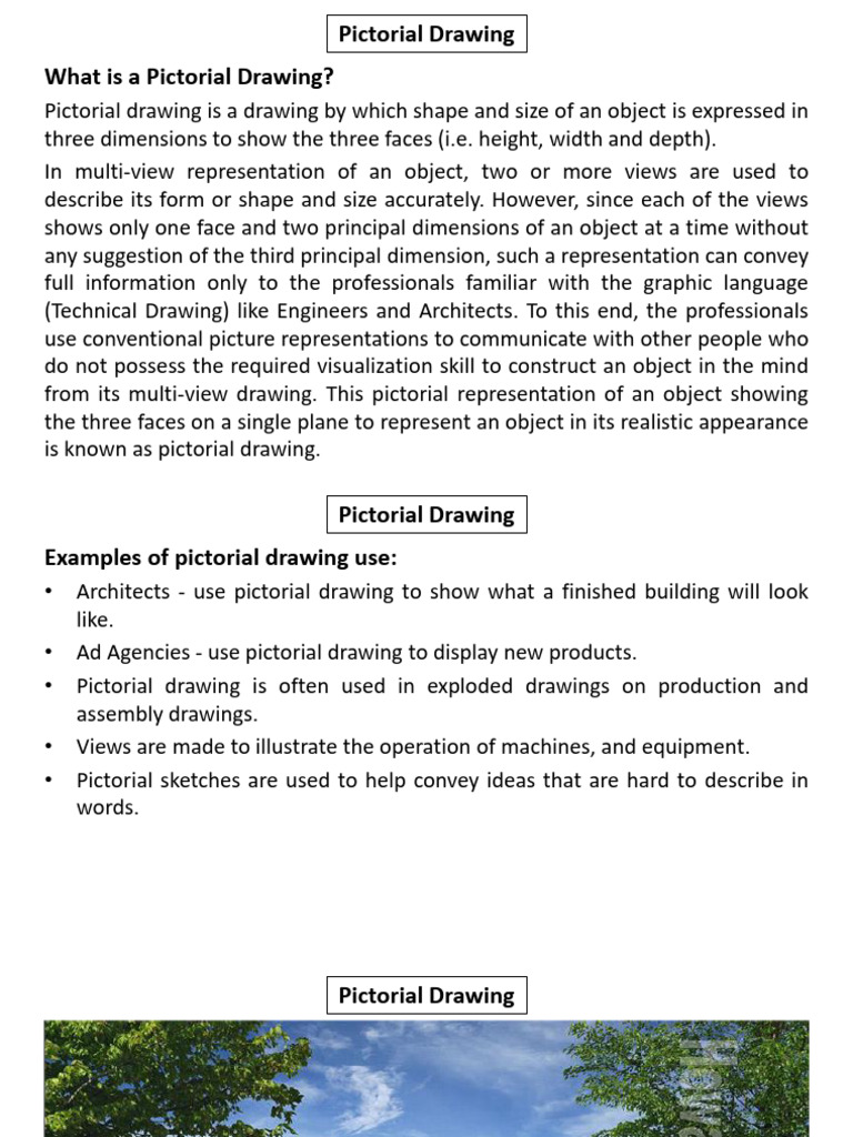 Understanding Pictorial Drawings | PDF | Visual Journalism | Drawing