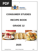 High Skill GCSE Food Recipes Guide | PDF | Pasta | Cooking