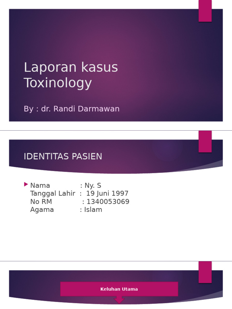 Kasus Intoksikasi Organofosfat | PDF | Toxicants | Toxicology