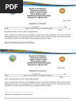 Parent Consent Form for School Contest | PDF