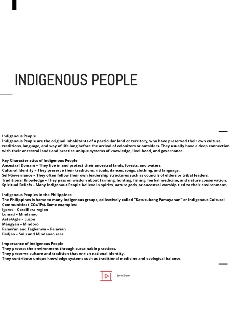 Indigenous Peoples of the Philippines | PDF
