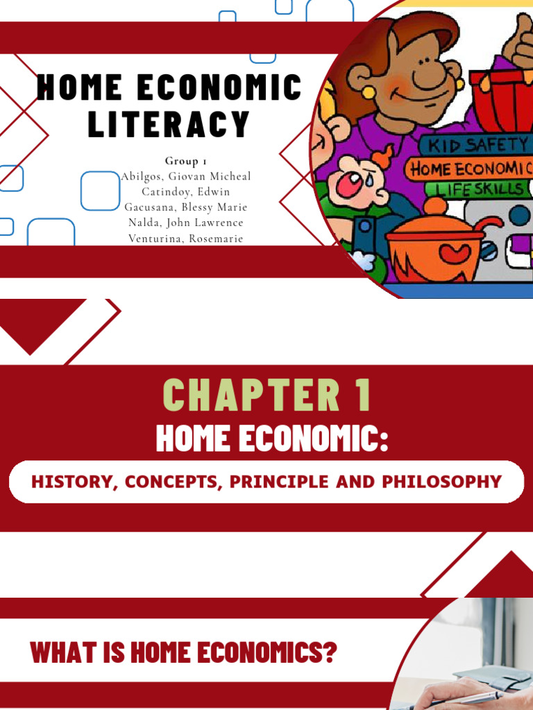 Group 1 Home Economic Literacy | PDF | Home Economics | Science