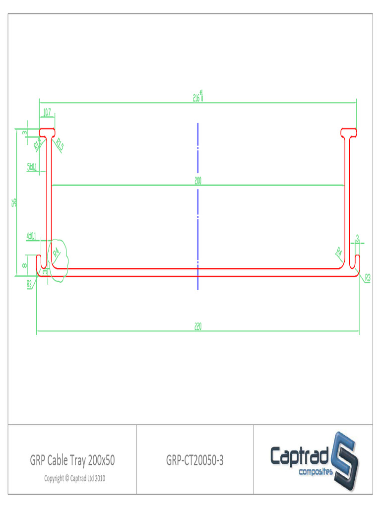 Captrad Cable Tray 200x50 | PDF